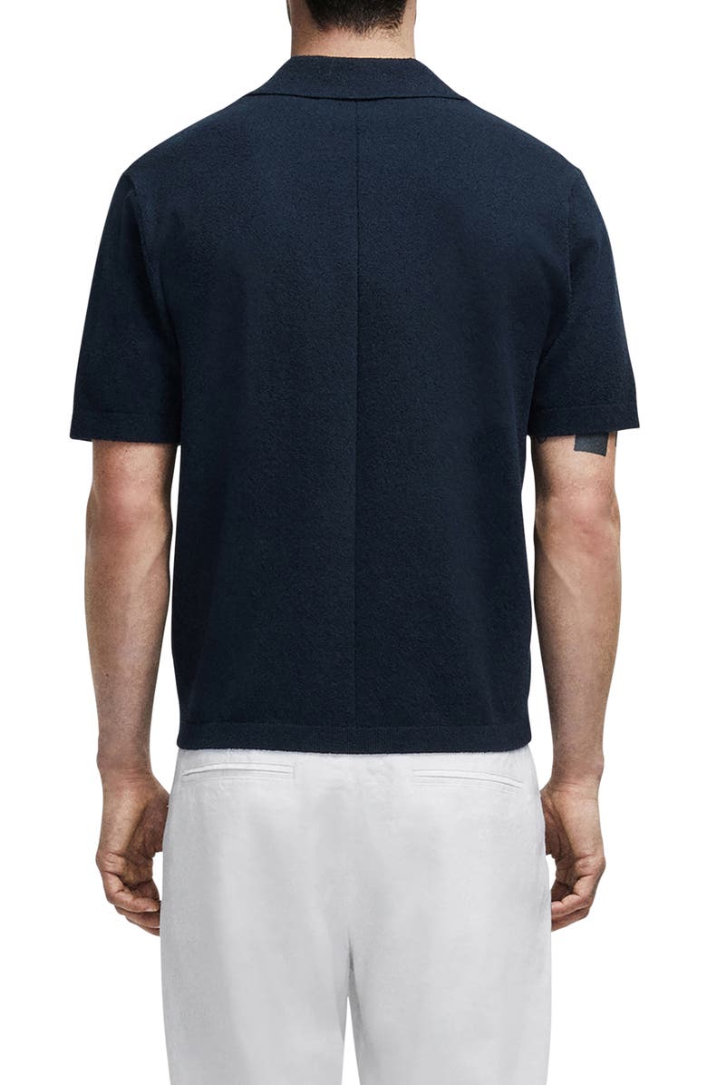 rag & bone Zuma Johnny Collar Terry Cloth Polo | Nordstromrack