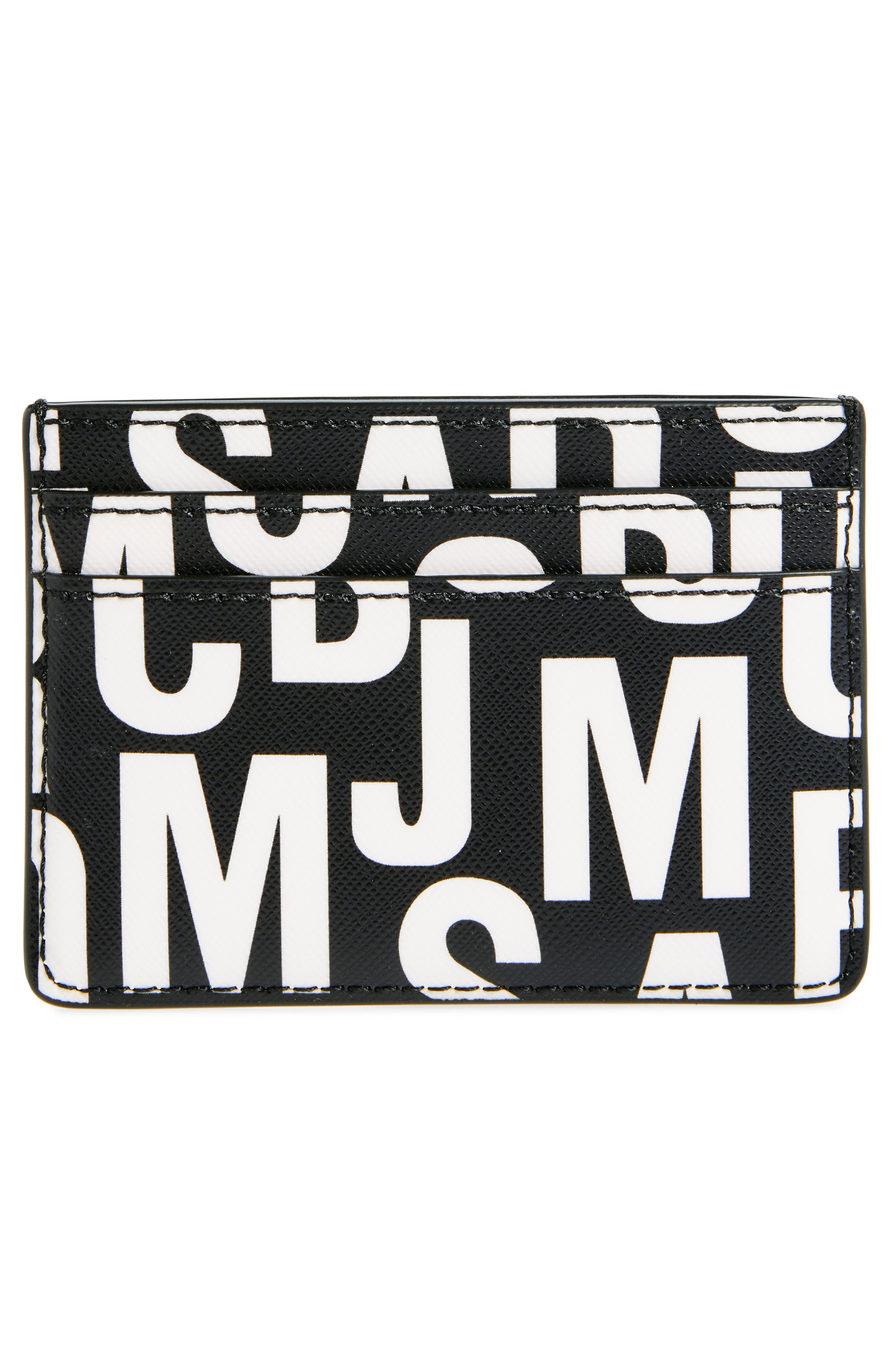 Marc Jacobs Jumbled Logo Trademarc Card Case | Nordstromrack
