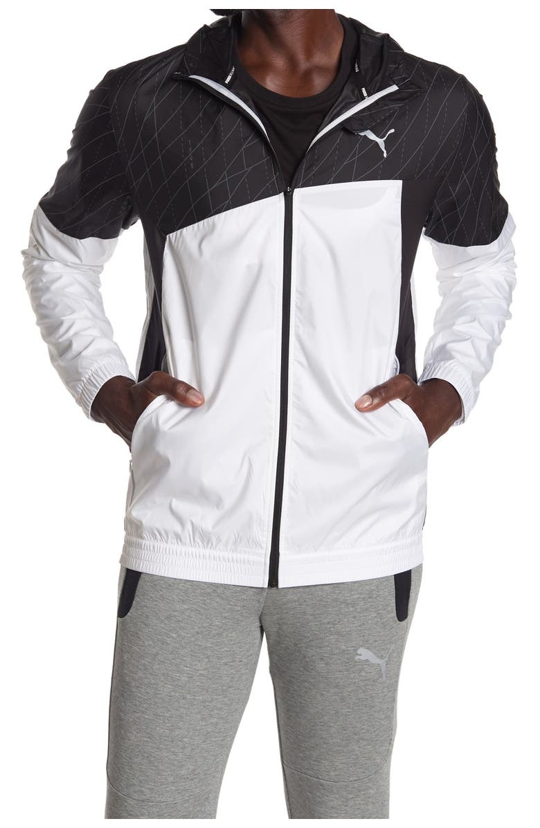 PUMA Run Graphic Hooded Jacket | Nordstromrack