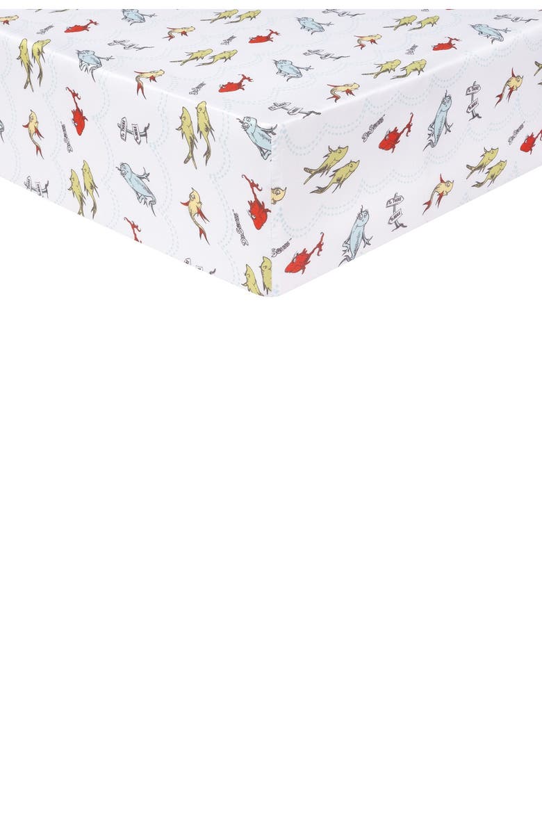 TREND LAB Dr. Suess One Fish Two Fish Crib Bedding Set - 4-Piece Set ...