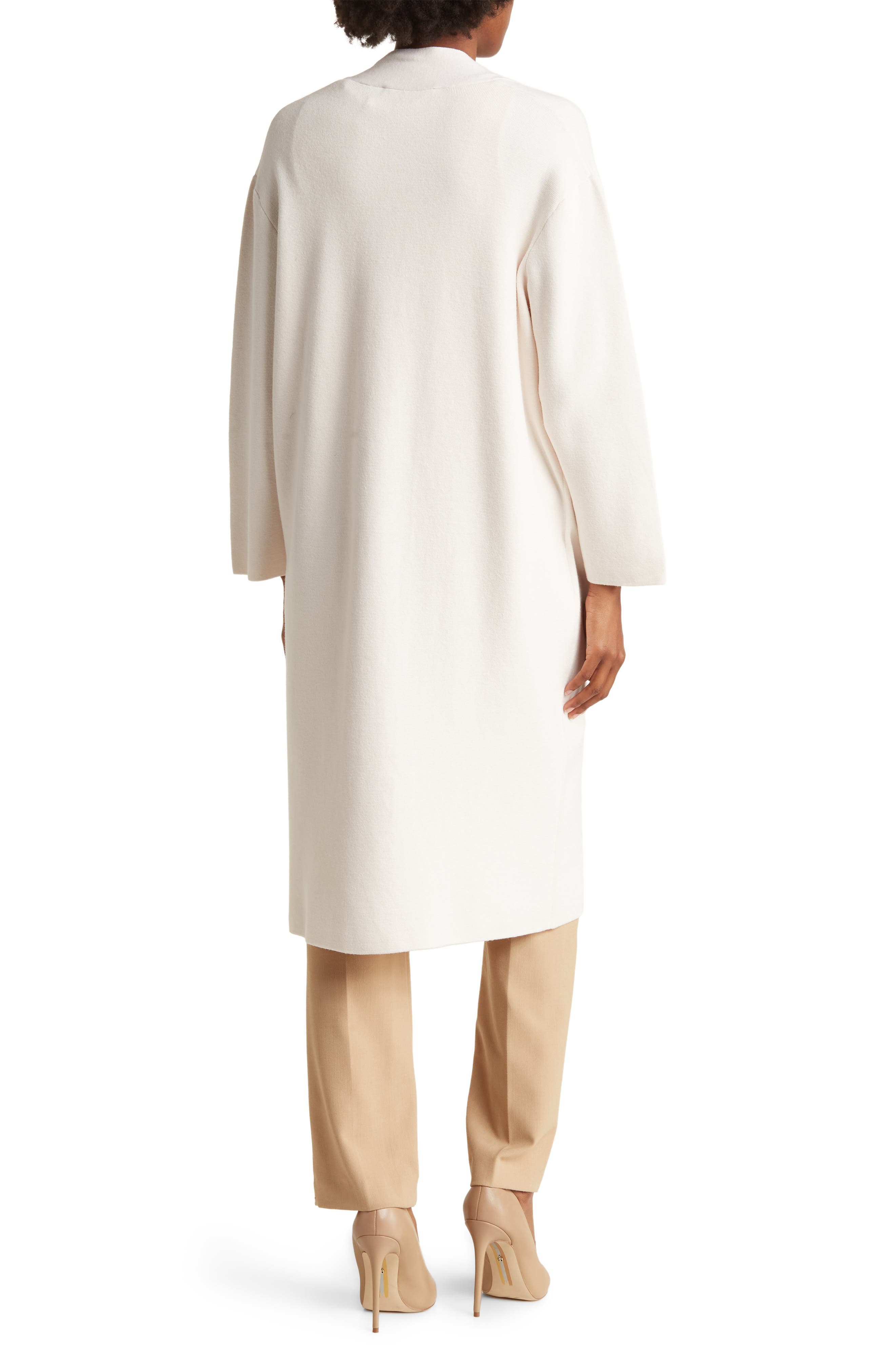 Toccin Cotton & Wool Long Topper Cardigan | Nordstromrack
