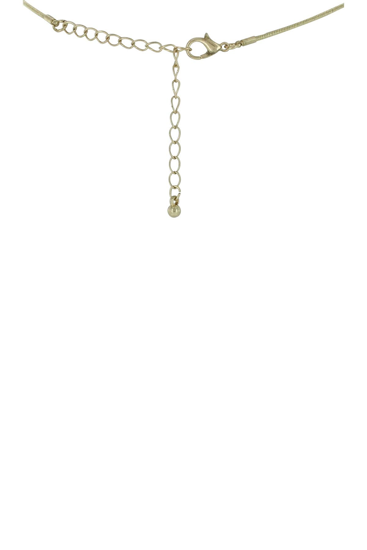 OLIVIA WELLES Brooke Gold Plated Pave Star Pendant Sliding Y-Necklace ...