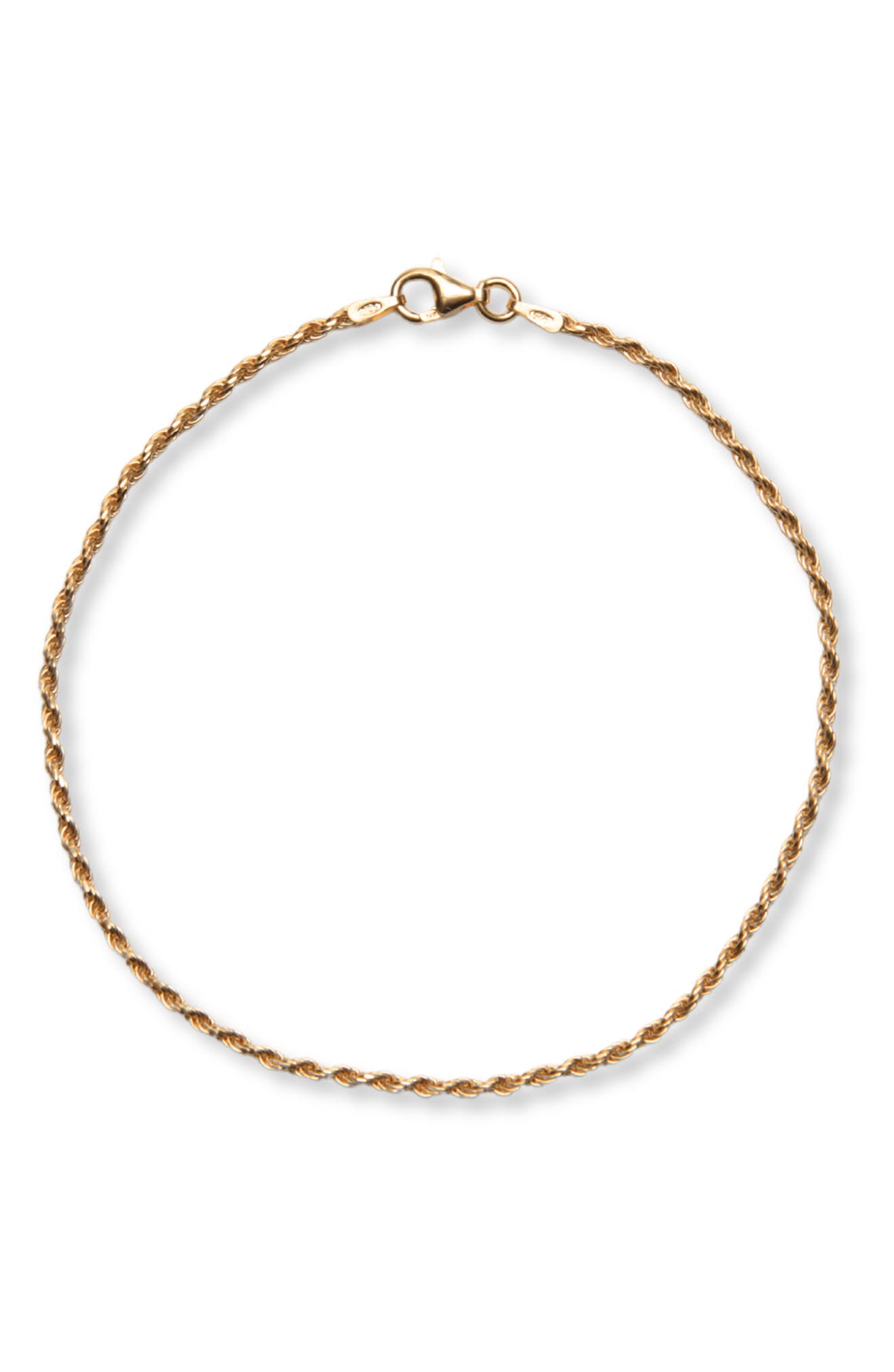 Argento Vivo Sterling Silver 18K Gold Plate Sterling Silver Diamond Cut ...