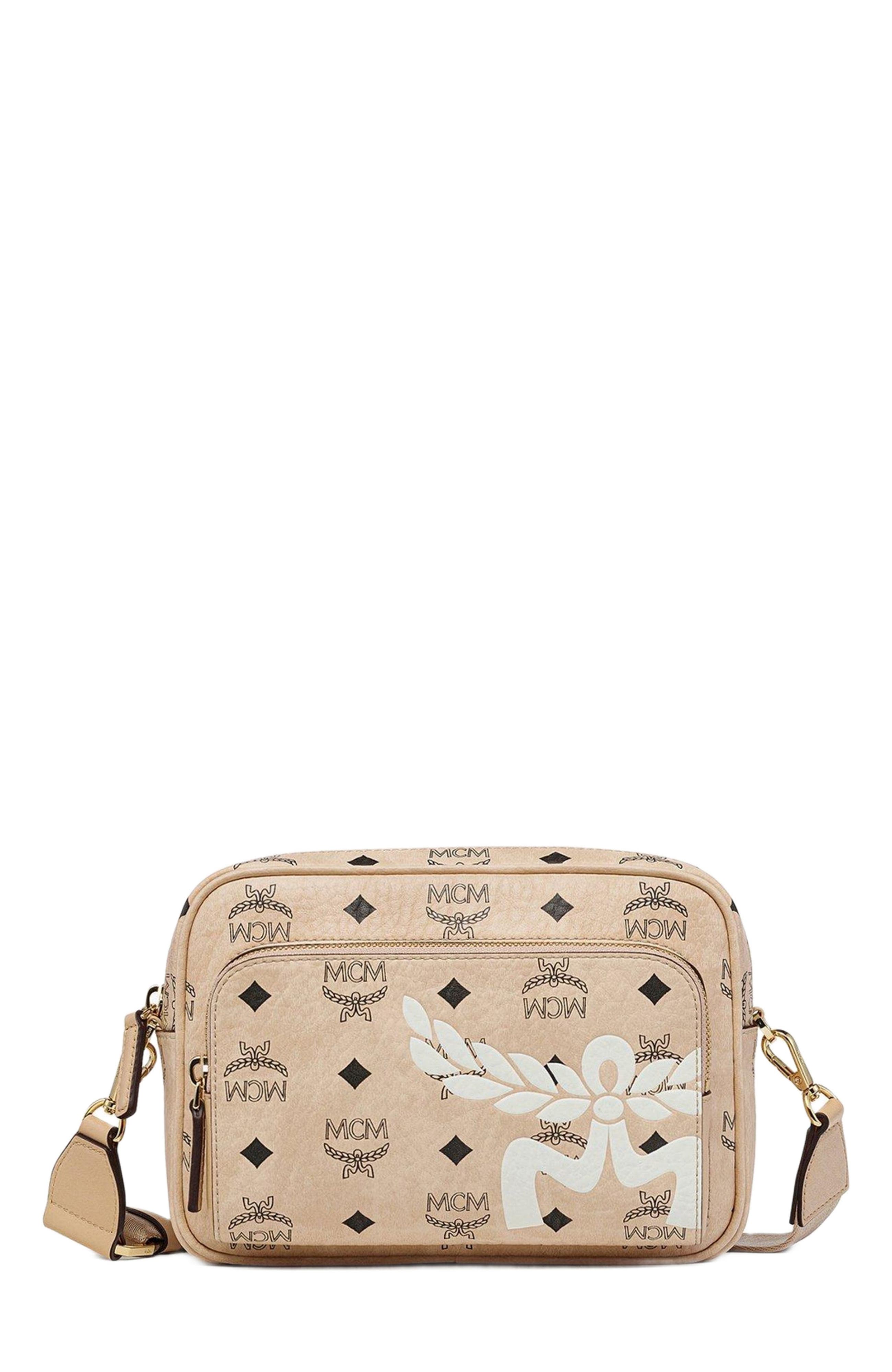MCM Aren Crossbody in Mega Laurel Visetos | Nordstrom
