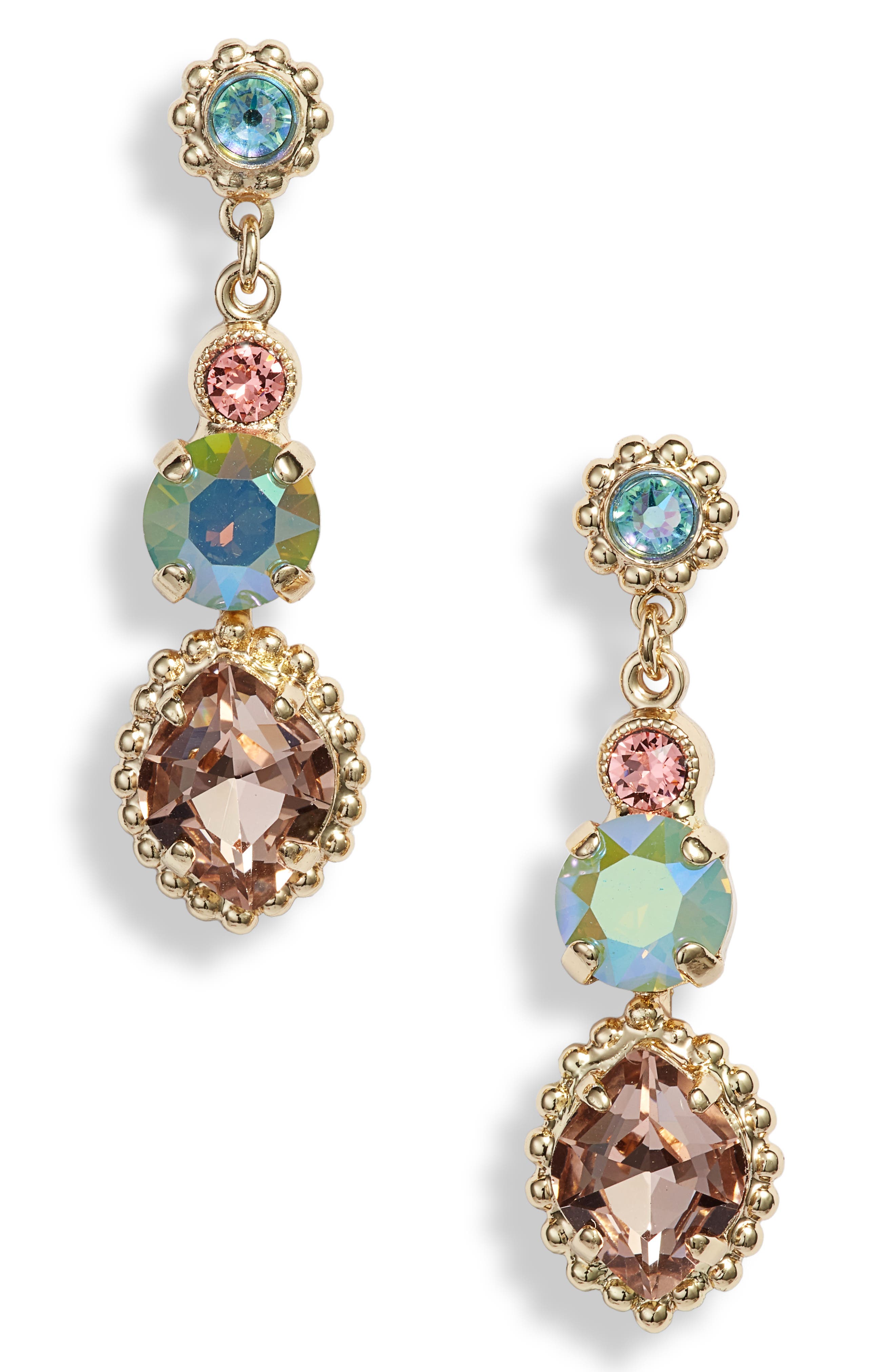 Sorrelli Navette Crystal Drop Earrings | Nordstrom
