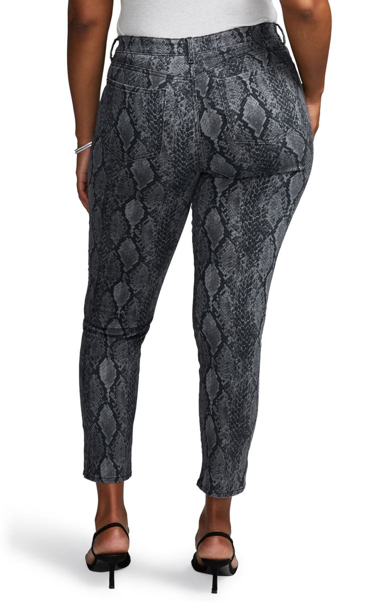 NYDJ Curves 360 by NYDJ Snake Print Slim Straight Jeans | Nordstromrack