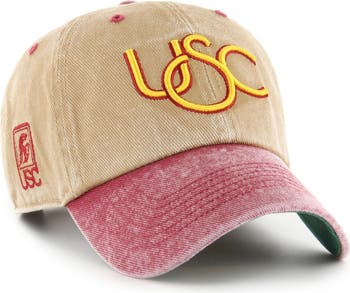 '47 Men's '47 Khaki USC Trojans Vintage Eldin Clean Up Adjustable Hat ...