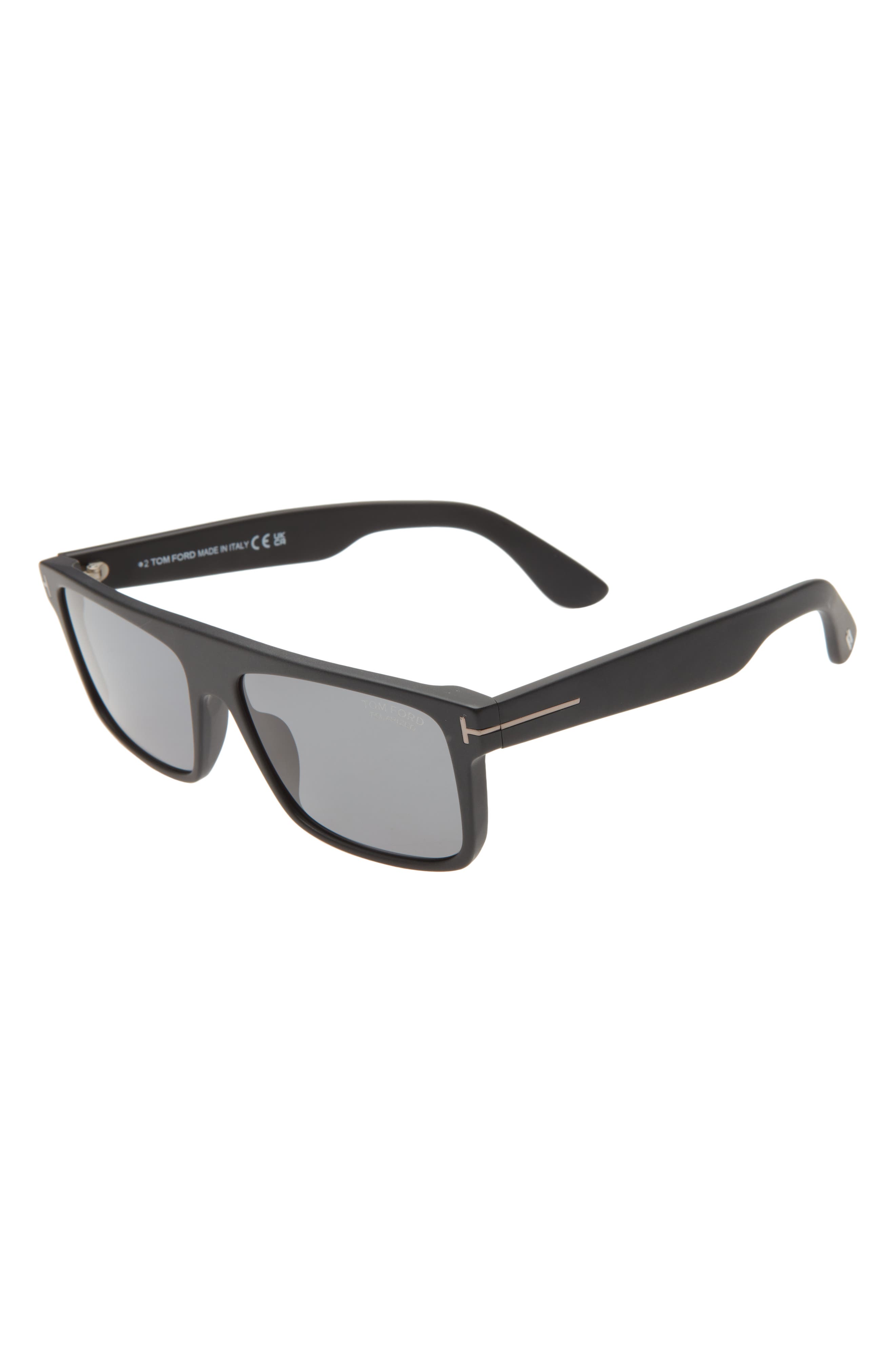 TOM FORD 58mm Philippe Polarized Rectangular Sunglasses | Nordstromrack