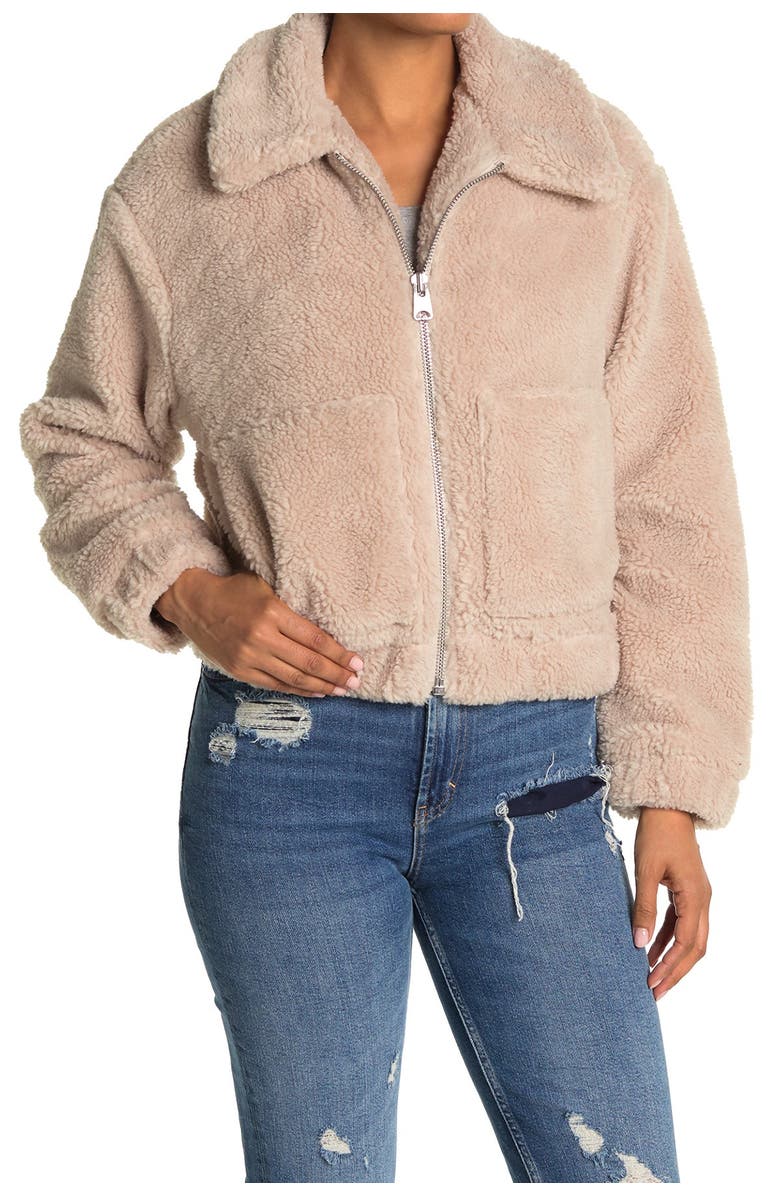 BDG Urban Outfitters Urban Outfitters Faux Shearling Cropped Teddy ...