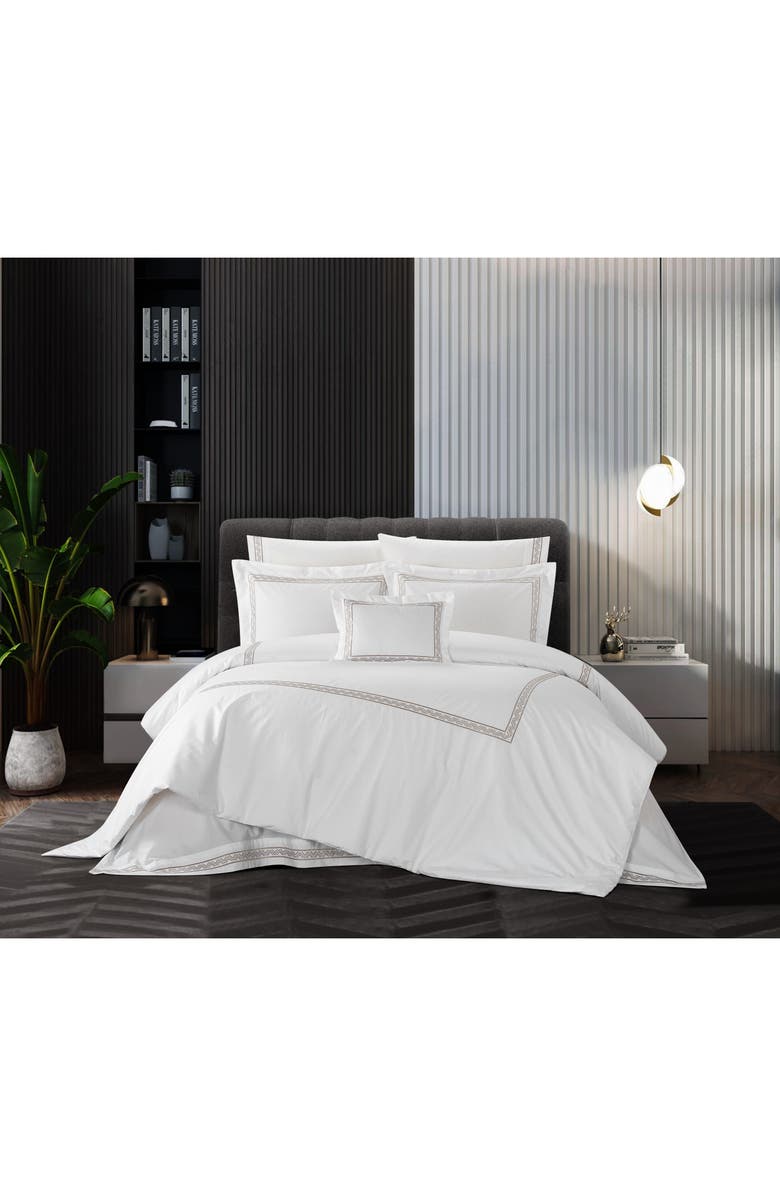 CHIC Crete Hotel Inspired Design 4-Piece Comforter Set - King Size ...