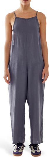 BDG Urban Outfitters Linen Blend Overalls | Nordstromrack