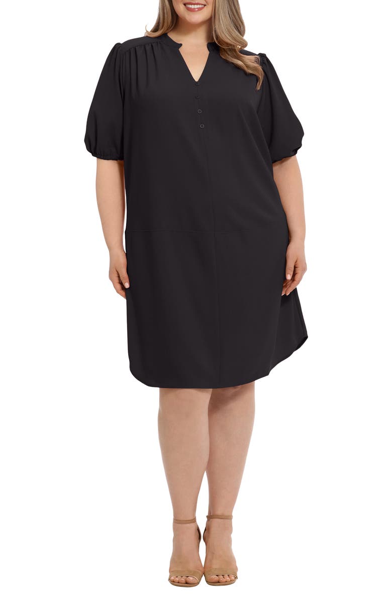 London Times Pebble Crepe Shift Dress | Nordstromrack