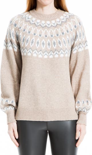 MAX STUDIO Fair Isle Sweater | Nordstromrack