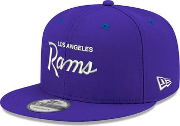 New Era Men's New Era Royal Los Angeles Rams Script Original Fit 9FIFTY ...