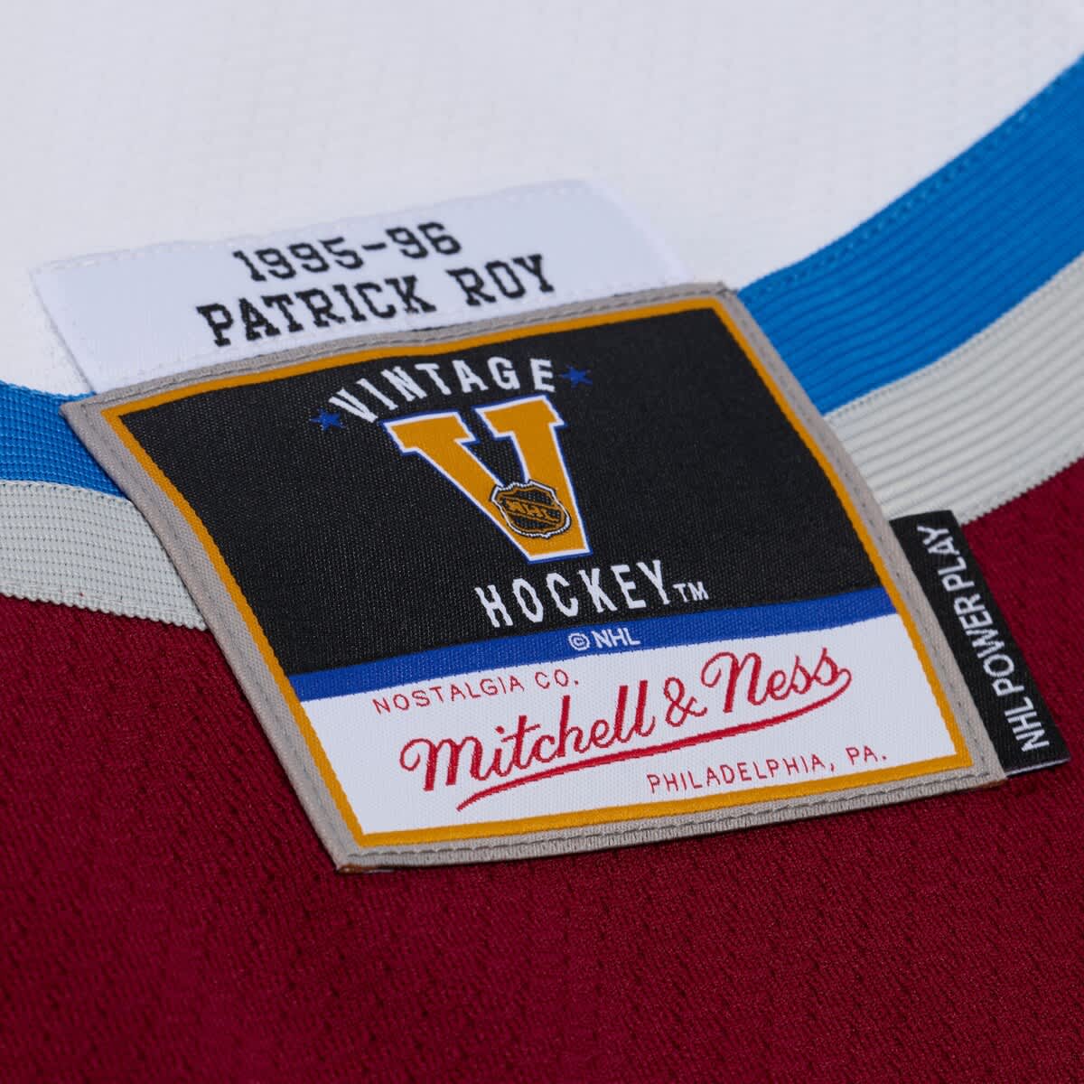 Mitchell & Ness Men's Mitchell & Ness Patrick Roy White Colorado ...