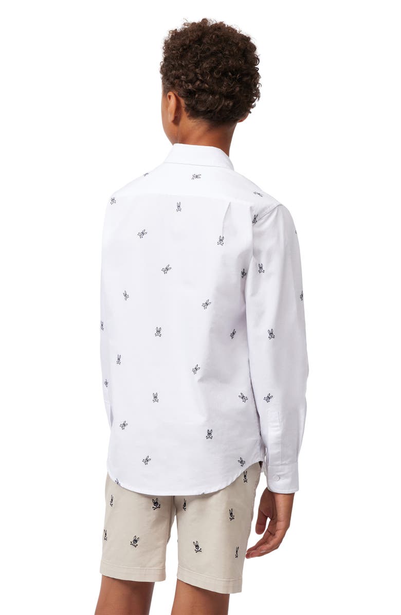 Psycho Bunny Seneca Knit Button-Down Shirt | Nordstromrack