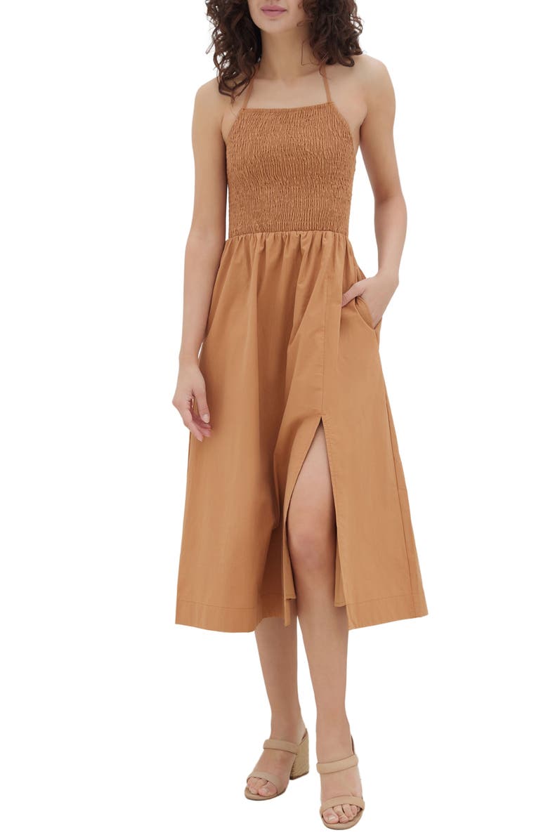 Lost + Wander Lady Like Charm Smocked Halter Sundress | Nordstrom