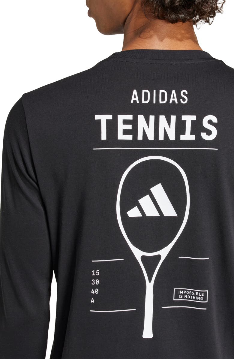 adidas Tennis Long Sleeve AEROREADY Graphic T-Shirt | Nordstromrack