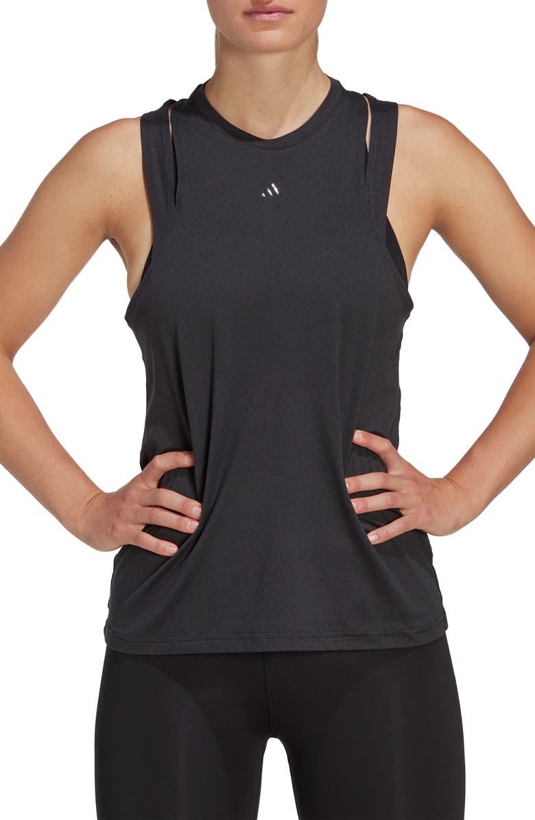 adidas AEROREADY Train Essentials 3 Bar Logo Tank Top | Nordstromrack