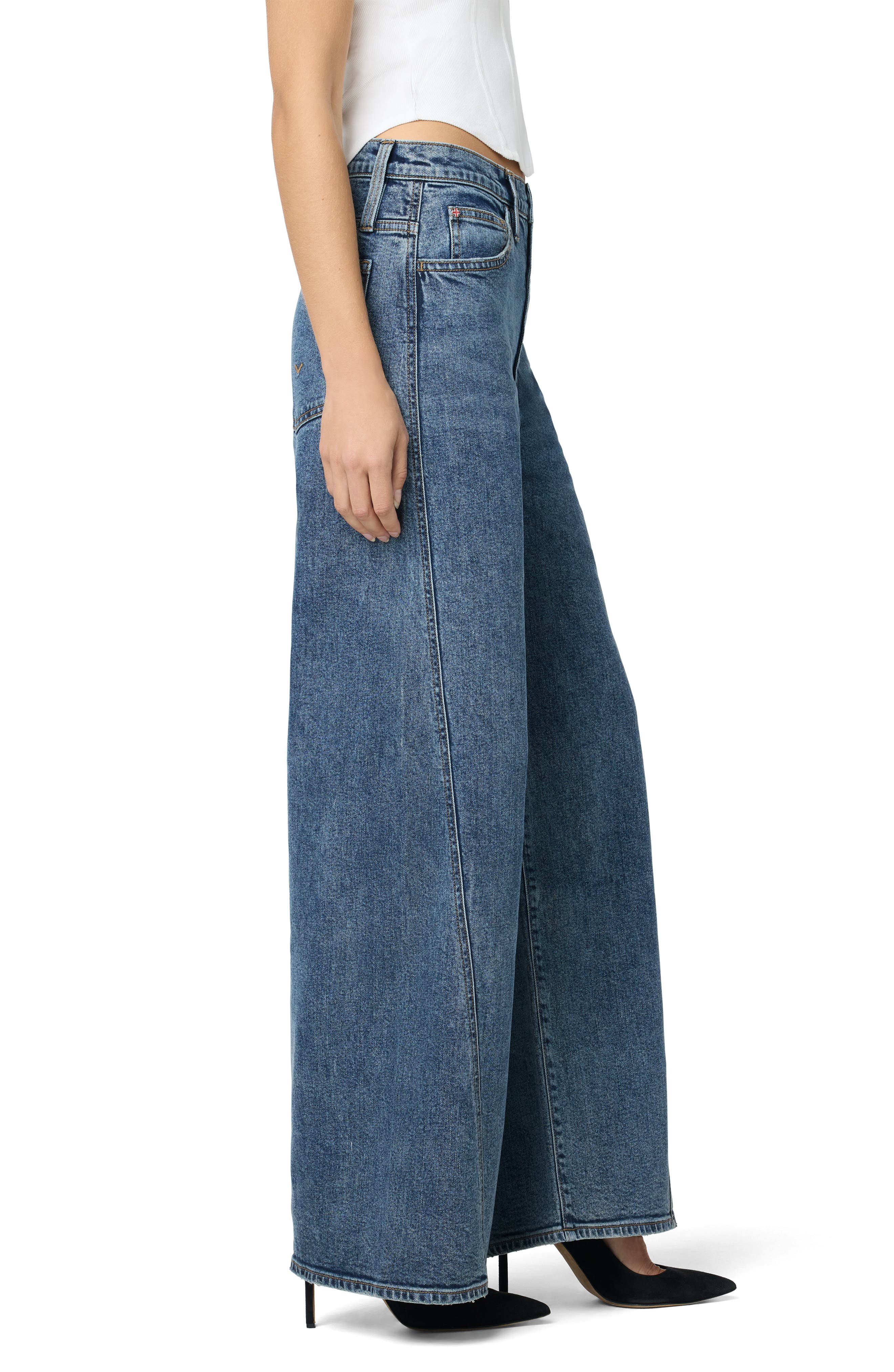Hudson Jeans Jamie High Waist Wide Leg Jeans | Nordstromrack