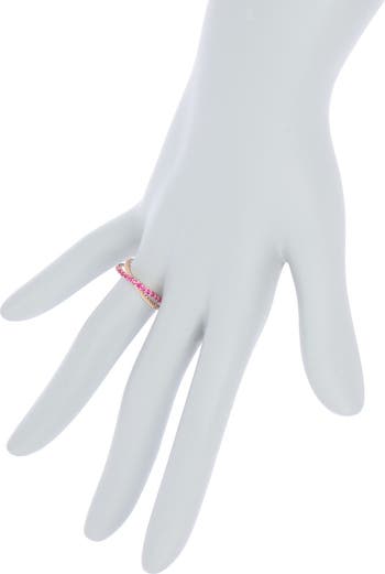 Bony Levy 18K Rose Gold Ruby Crossover Ring | Nordstromrack