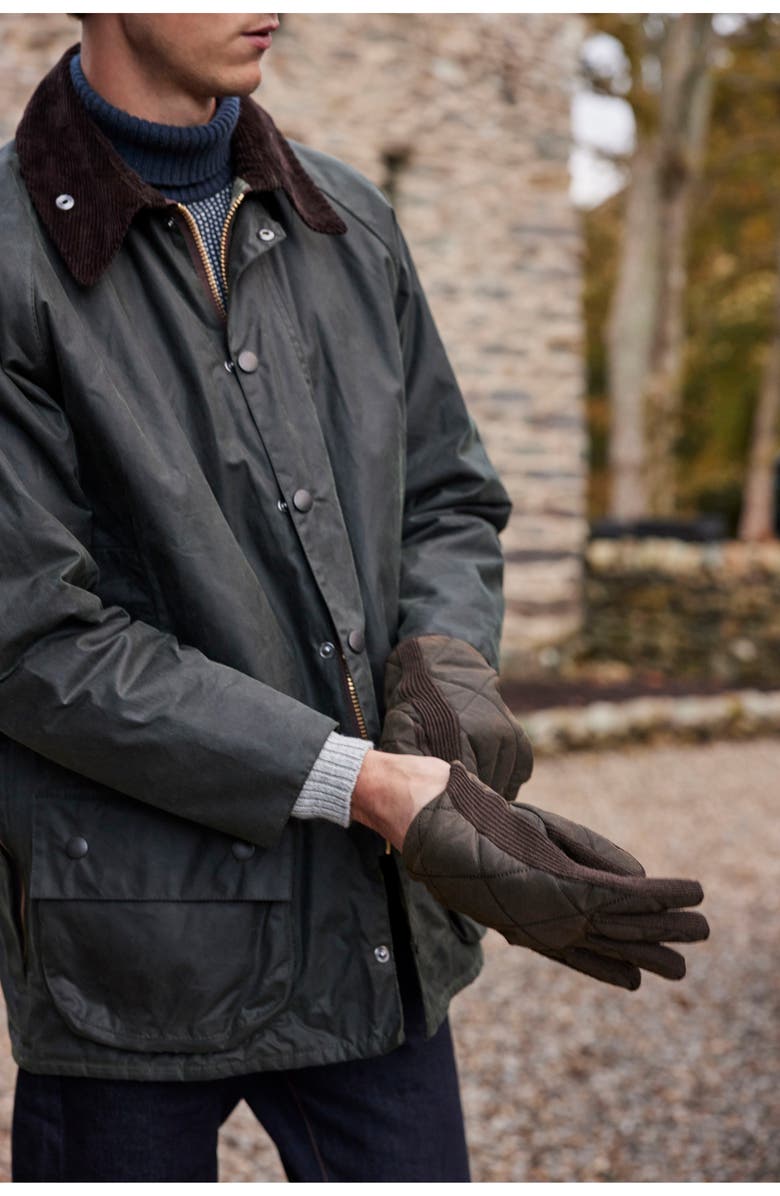 Barbour Winterdale Wax Cotton Gloves | Nordstromrack