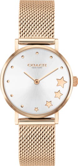 COACH Perry Mesh Bracelet Watch, 32mm | Nordstromrack