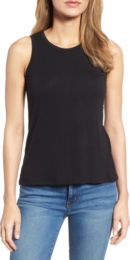 Halogen® Split Back Tank Top | Nordstrom