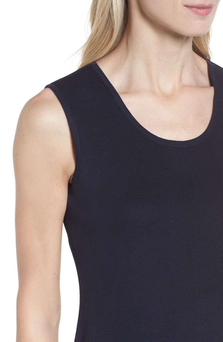 Ming Wang Scoop Neck Knit Tank | Nordstrom