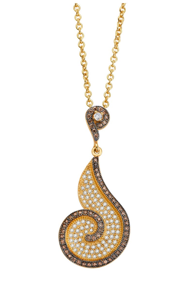 Lafonn Pavé Simulated Diamond Music Note Pendant Necklace | Nordstromrack