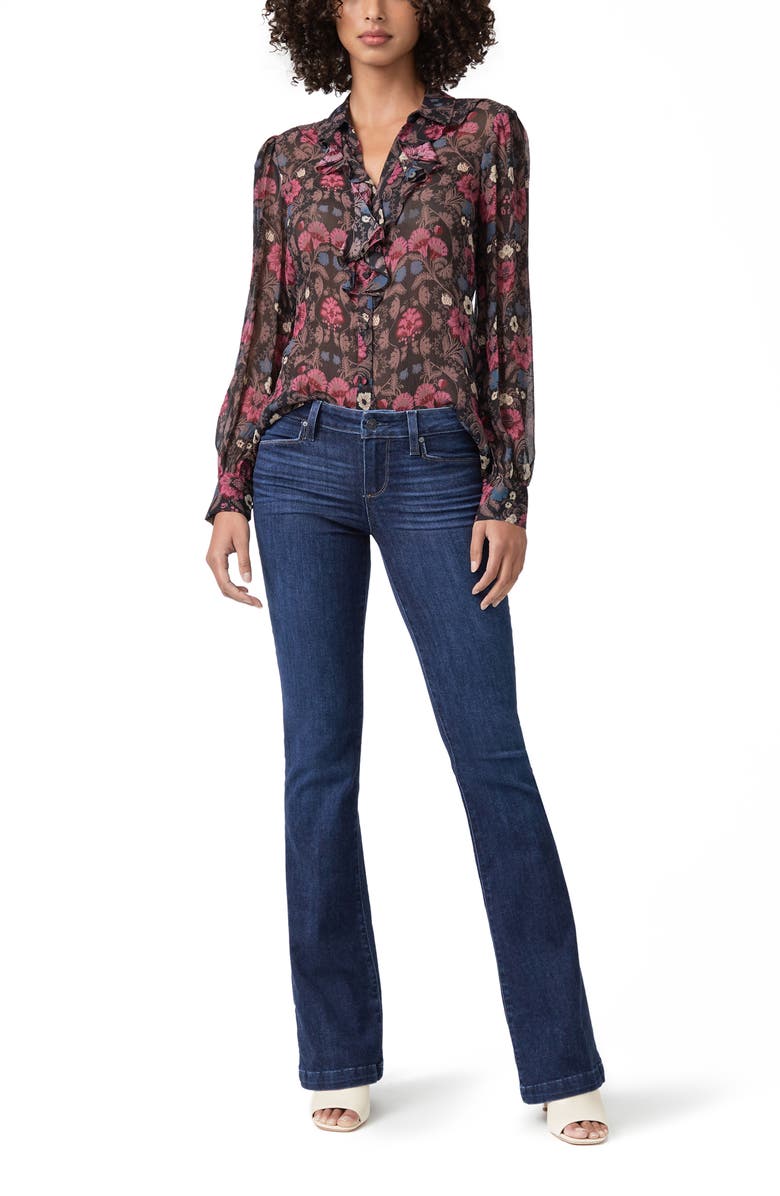 PAIGE Laurel Canyon Transcend Low Rise Bootcut Jeans | Nordstromrack