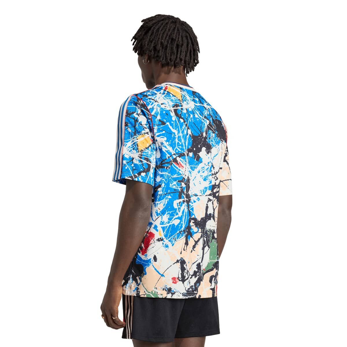 adidas Men's adidas Blue Manchester United X Stone Roses Replica Jersey ...