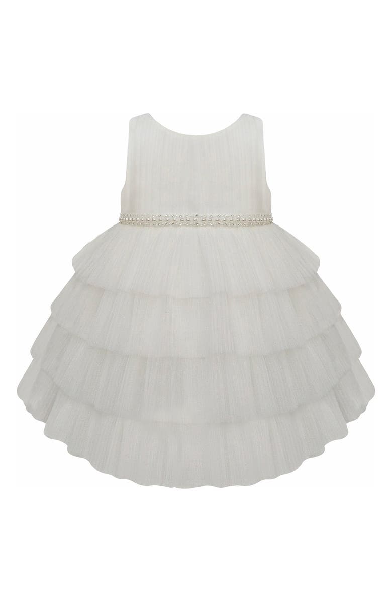 AMERICAN PRINCESS Embellished Tiered Party Dress & Bloomers | Nordstromrack