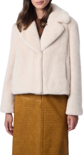 Bernardo Short Faux Fur Coat | Nordstrom