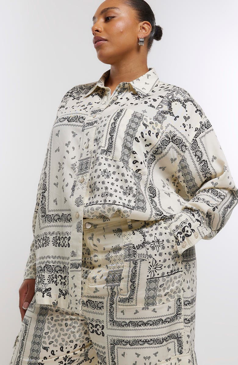 River Island Bandana Print Cargo Pants | Nordstromrack