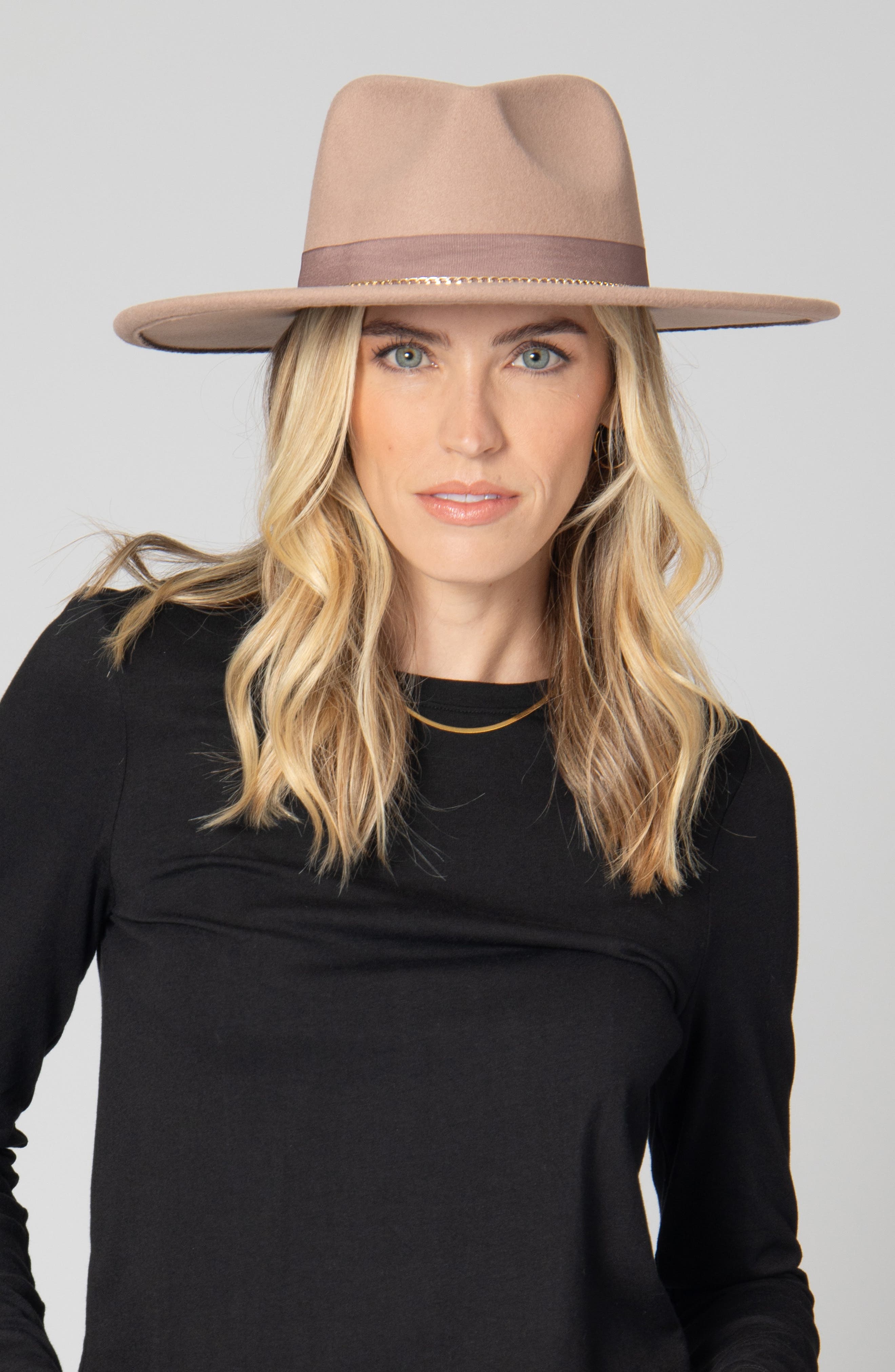 San Diego Hat Chain Trim Fedora Hat | Nordstromrack