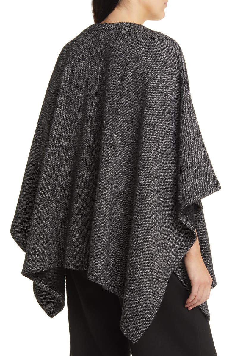 Eileen Fisher Serape Open Front Handkerchief Hem Organic Cotton ...