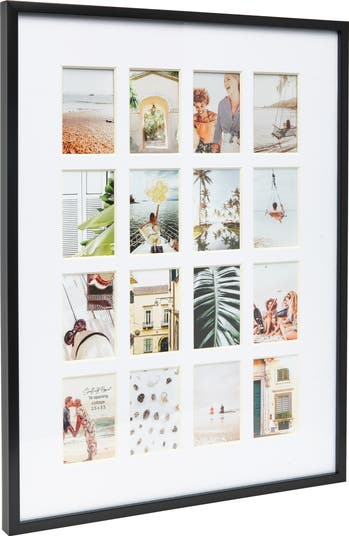 ENCHANTE Black Sixteen Photo Collage Frame | Nordstromrack