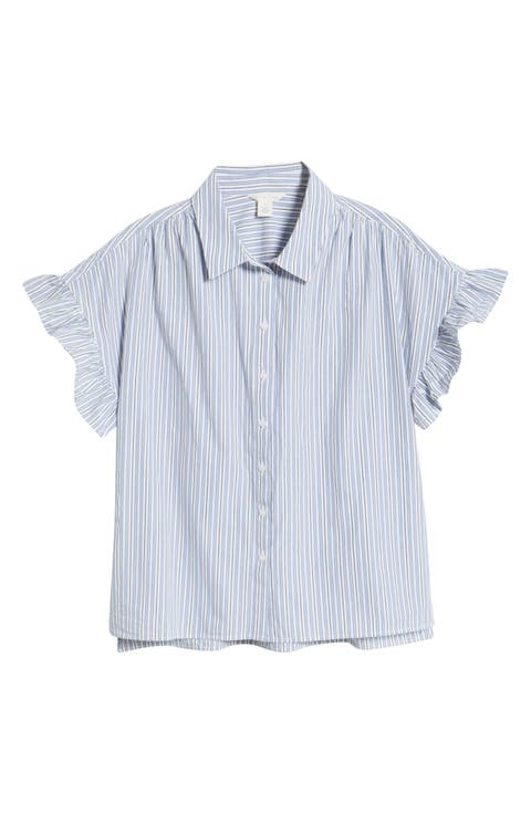 Women's Button-Up Striped Tops | Nordstrom