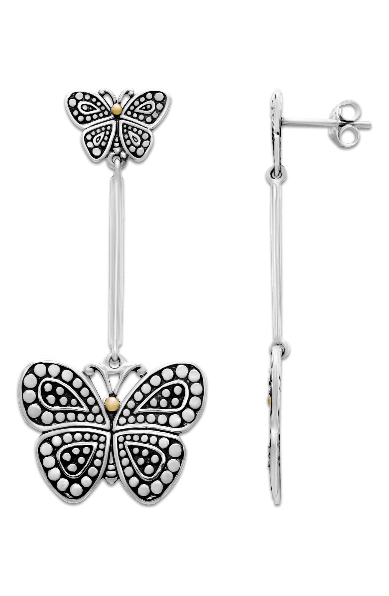 SAMUEL B. Butterfly Drop Earrings | Nordstromrack