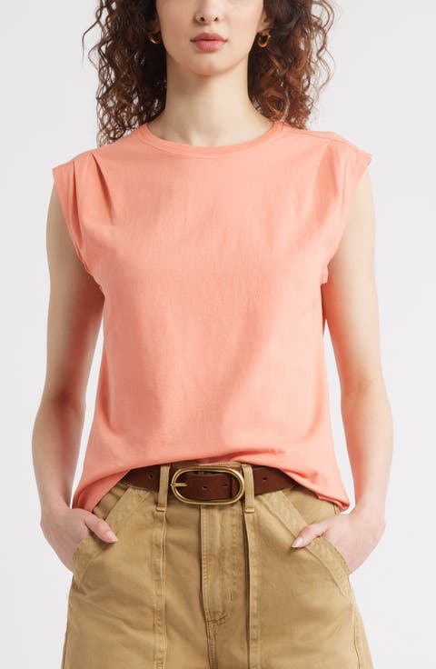 Women's Coral Tops | Nordstrom