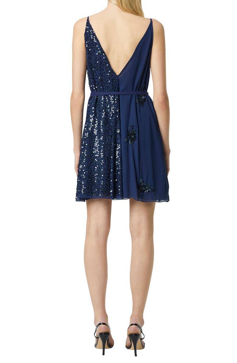French Connection Aurora Embellished Wrap Dress | Nordstromrack