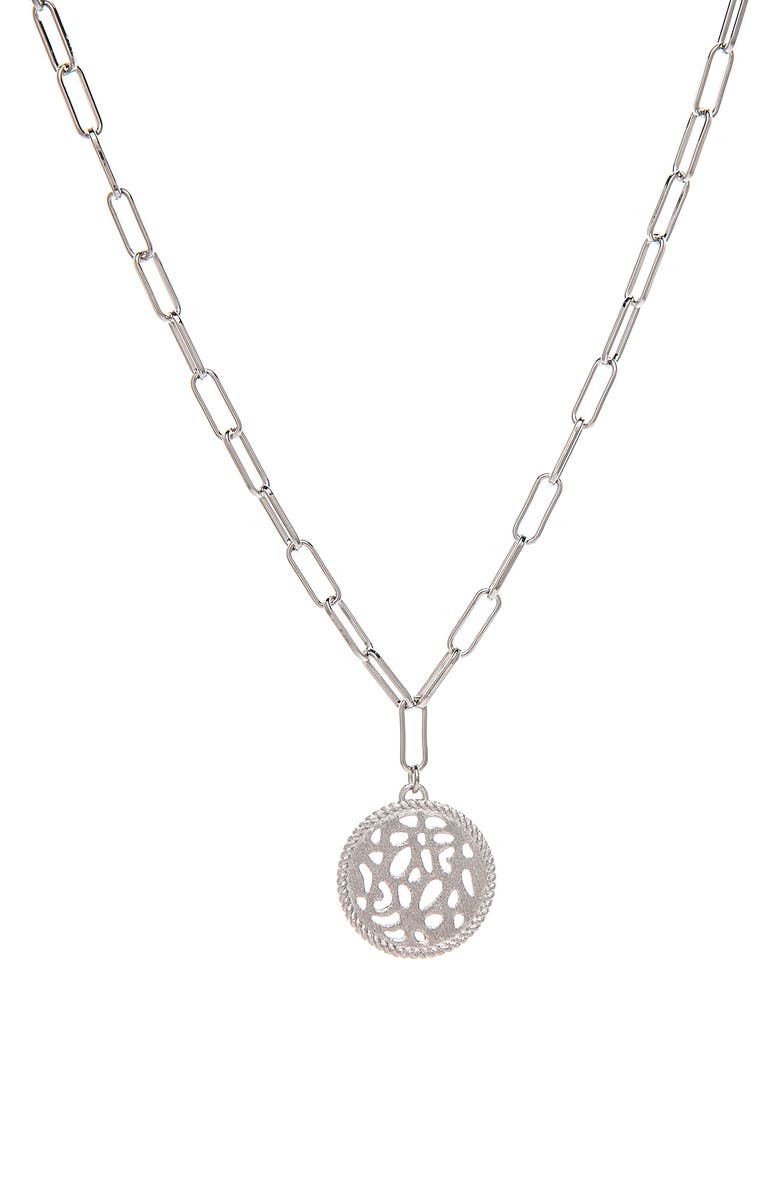RIVKA FRIEDMAN RIVKA FREIDMAN Filagree Satin Disc Necklace | Nordstromrack