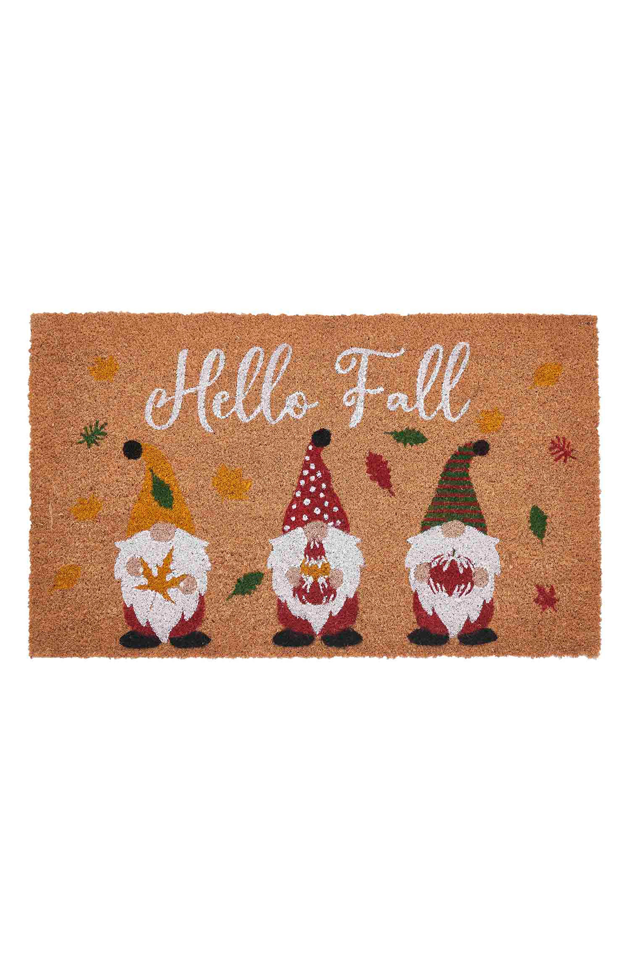 VCNY HOME Hello Fall Gnome Coir Doormat | Nordstromrack
