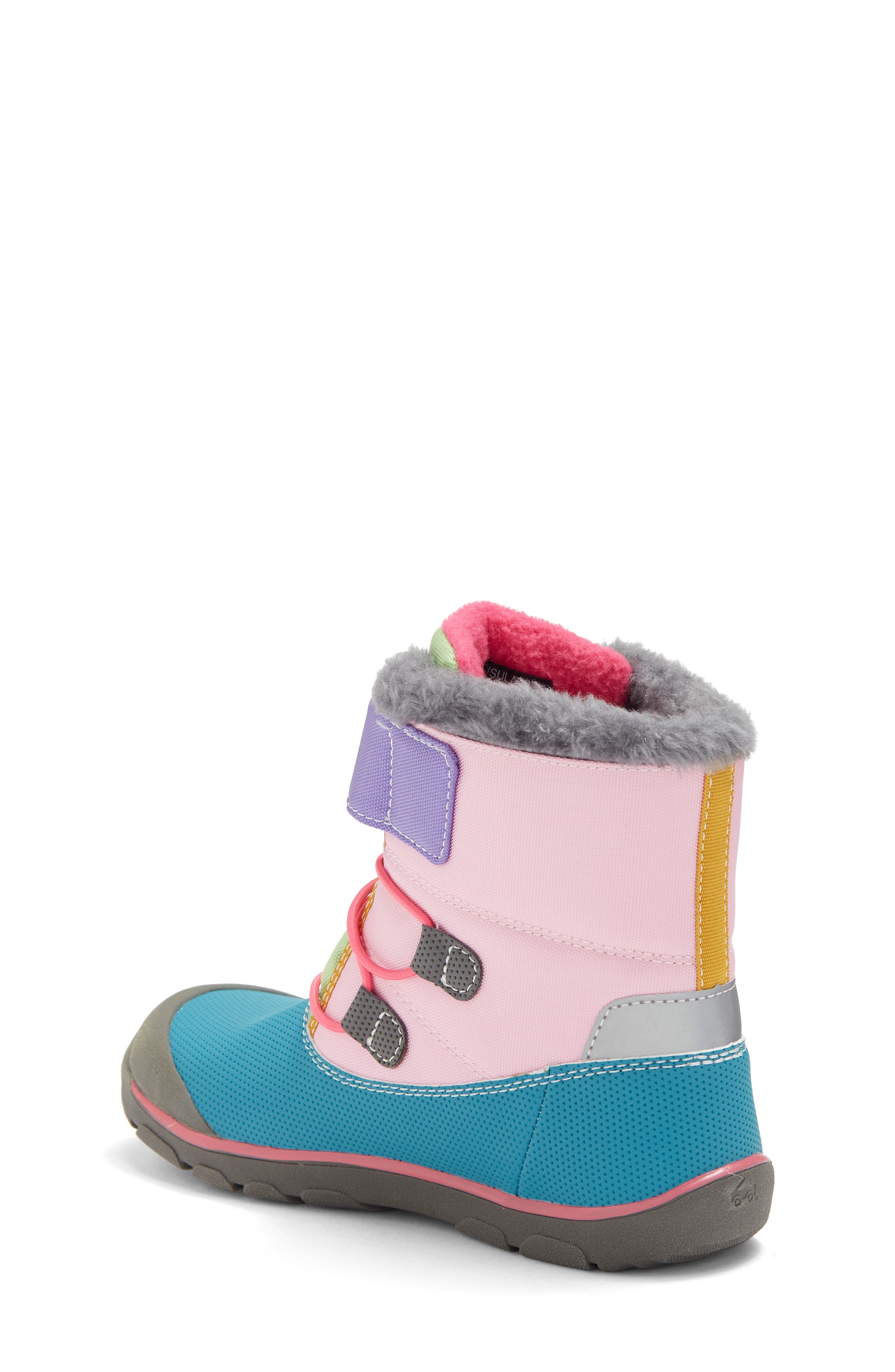 See Kai Run Kids' Gilman Faux Fur Trimmed Waterproof Boot | Nordstromrack