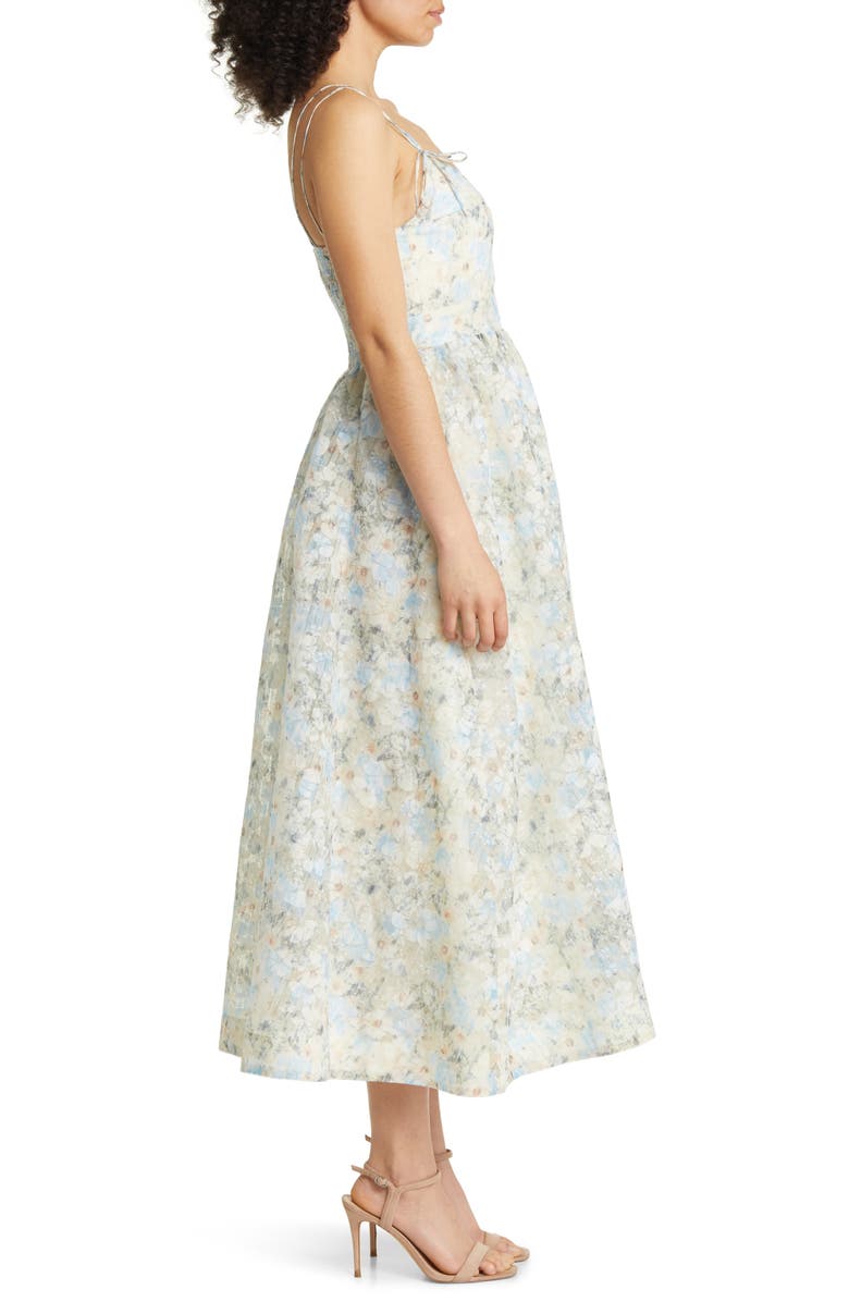 En Saison Tosca Floral Midi Dress | Nordstromrack