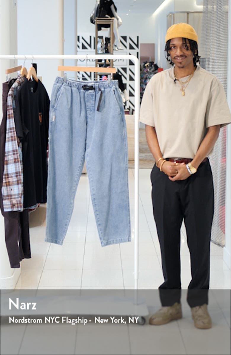 Taikan Chiller Belted Loose Fit Denim Pants | Nordstromrack