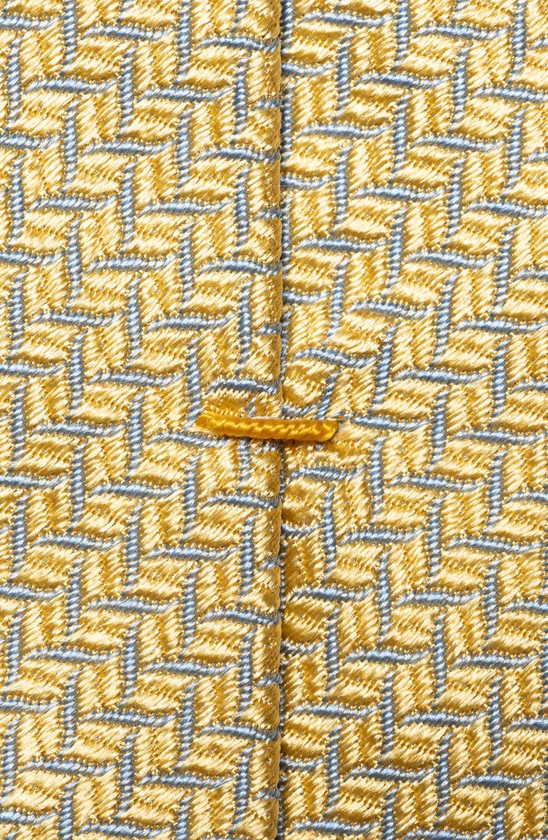 Eton Chevron Neat Silk Tie | Nordstromrack