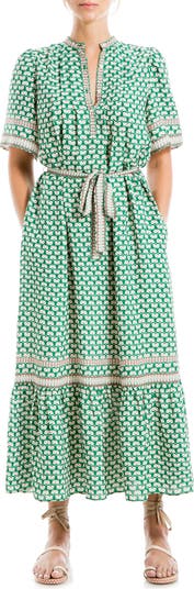 MAX STUDIO Patterned Maxi Dress | Nordstromrack