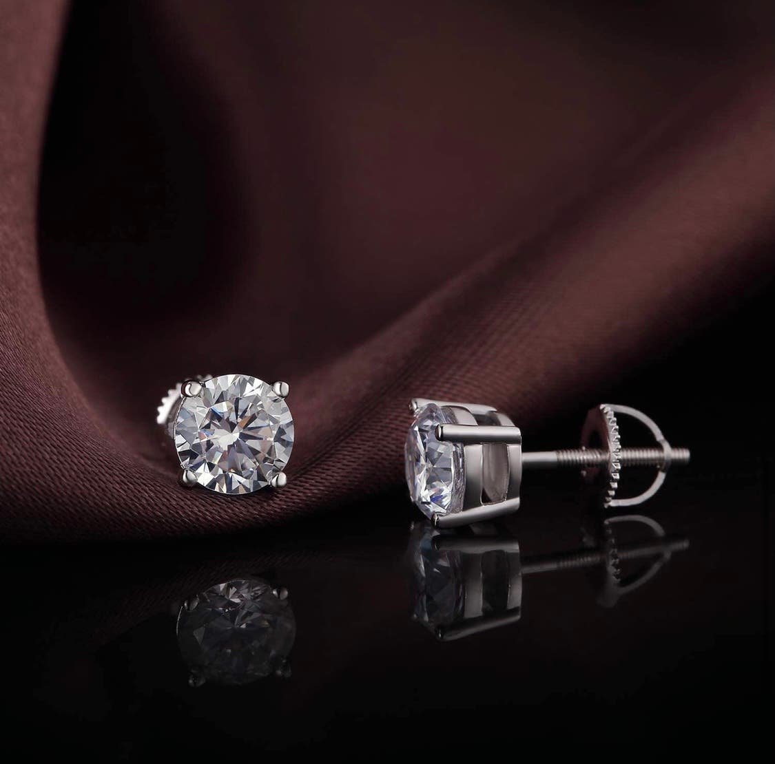 Donatello Gian Sterling Silver Screw-back Round Studs | Nordstrom